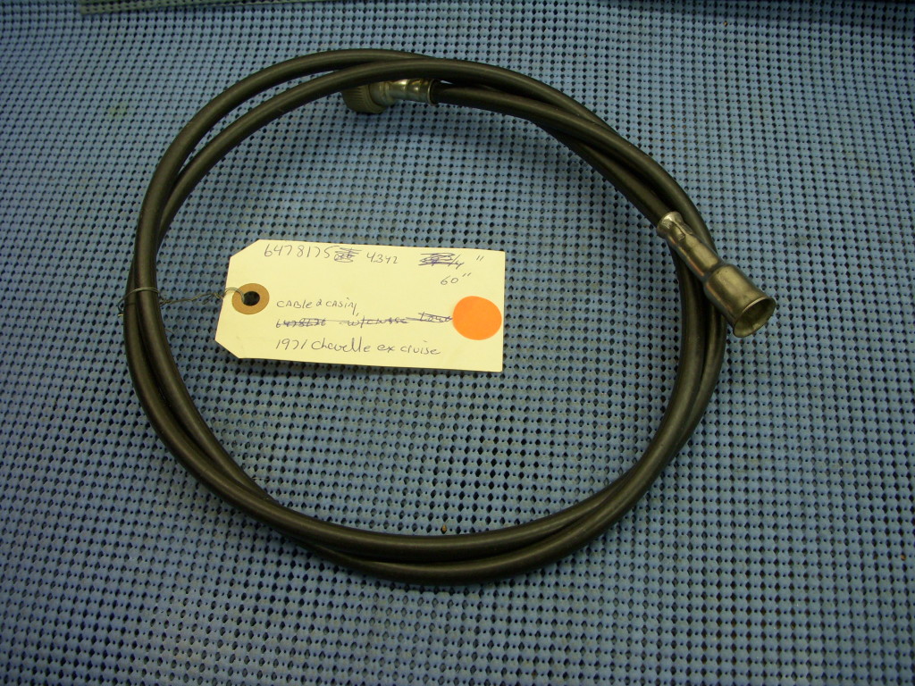 1969 - 1975 General Motors Speedometer Cable and Casing GM # 6478175 ...