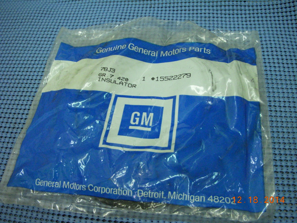 1986 - 2005 GM Front Spring Lower Insulator NOS # 15522279 - Oldsmobile ...