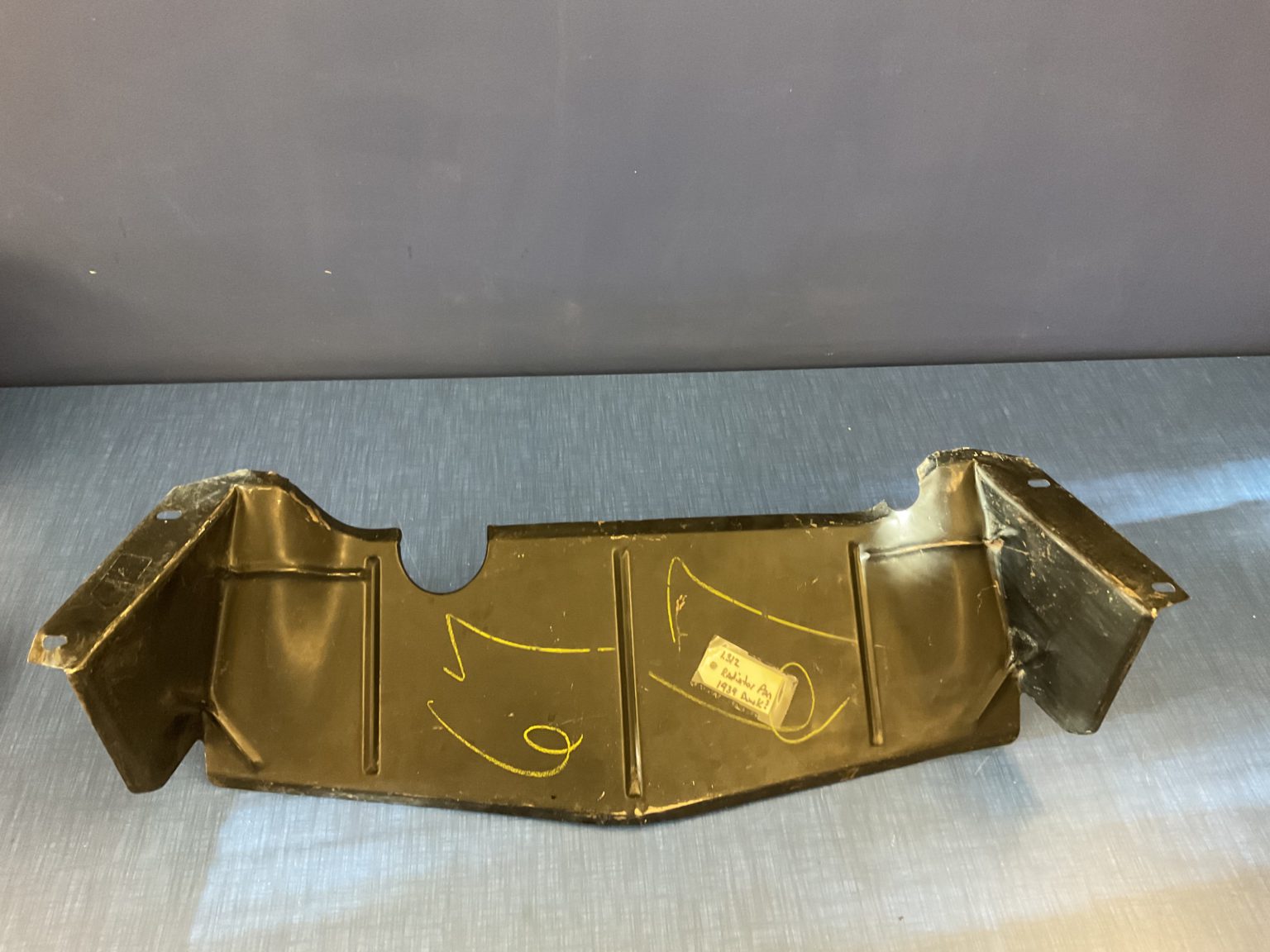 1939 Buick NOS Mystery Radiator Pan GM # 1310818 Or 1309394 ...