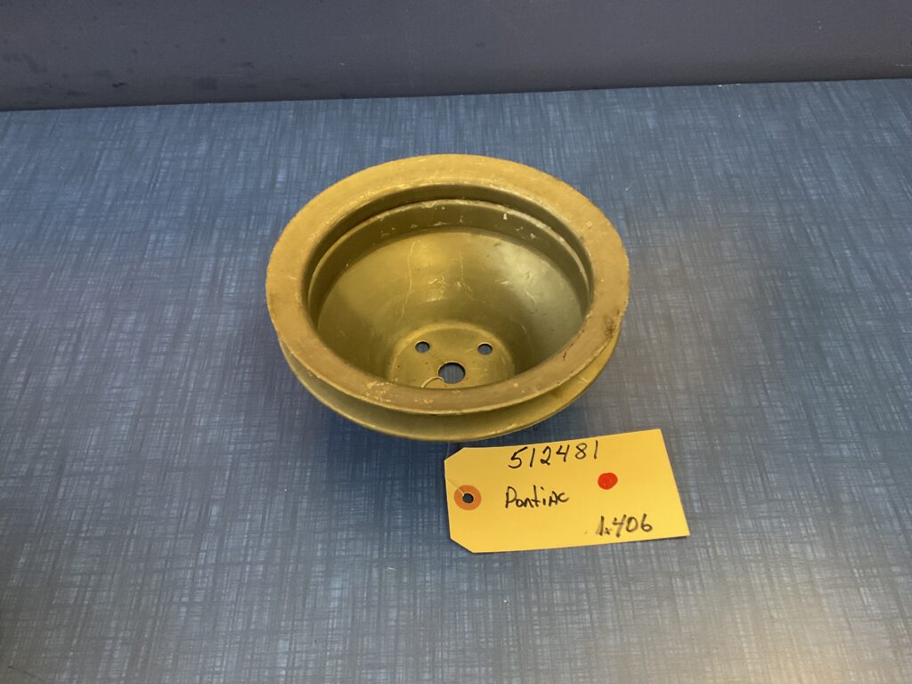 1949-1954 Pontiac NOS Engine Water Pump And Fan Pulley GM # 512481 ...