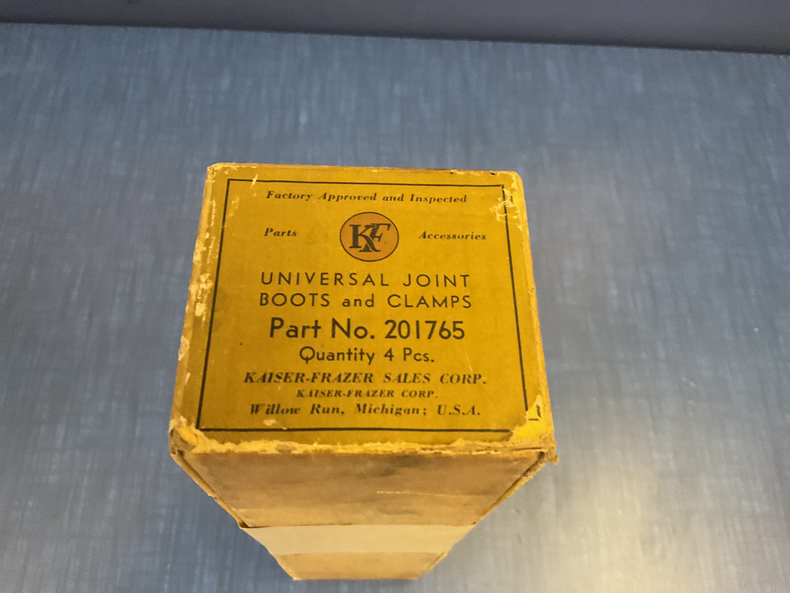 Kaiser-Frazer NOS Universal Joint Boot Clamp Partial Package # 201765 ...
