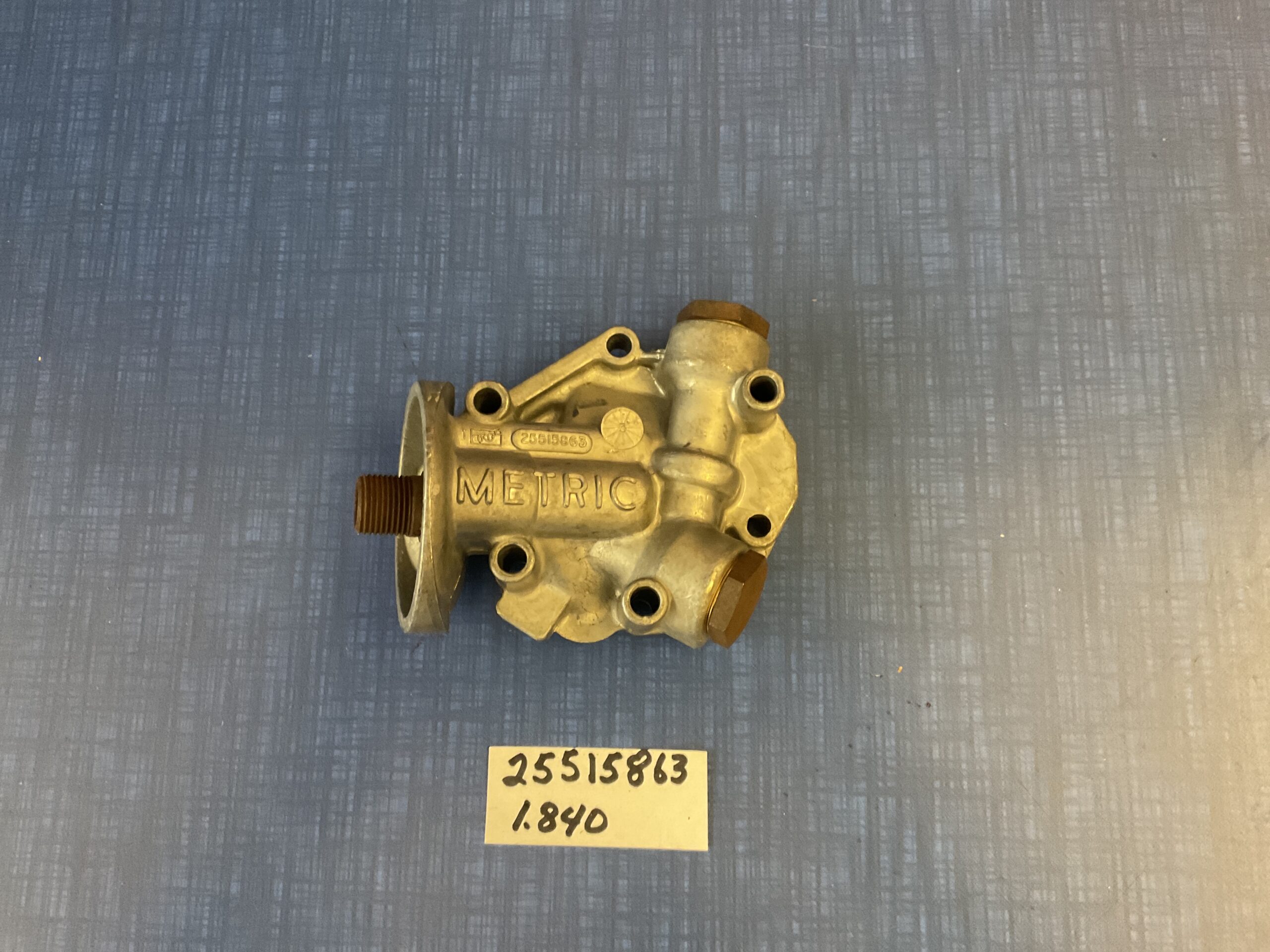 General Motors Mystery NOS Engine Oil Filter Adapter With Bypass Valve ...