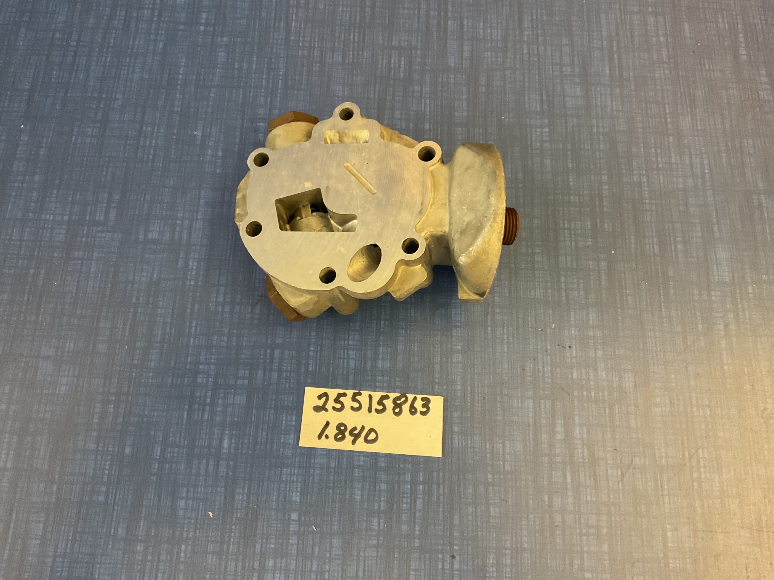 General Motors Mystery NOS Engine Oil Filter Adapter With Bypass Valve ...